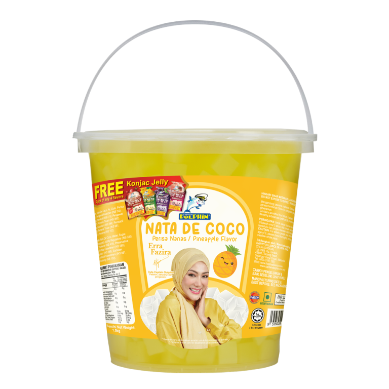 Nata De Coco in Pineapple Juice (Jumbo Family Pack) 1.5kg | Nata De ...