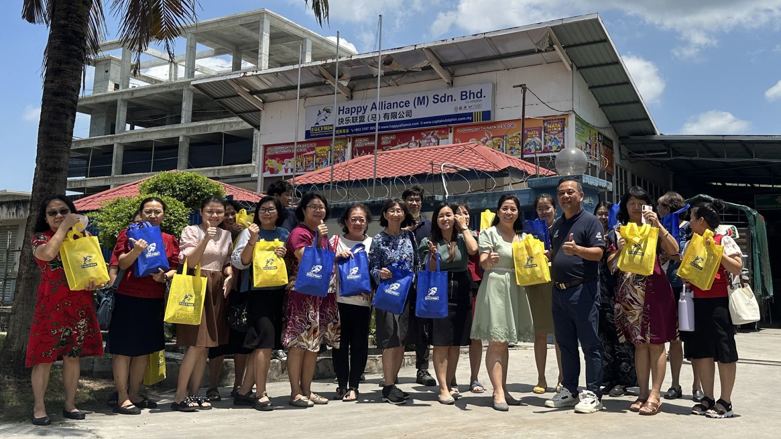 SJK (C) Wah Lian Factory Visit - Nata De Coco an Konjac Jelly Specialist